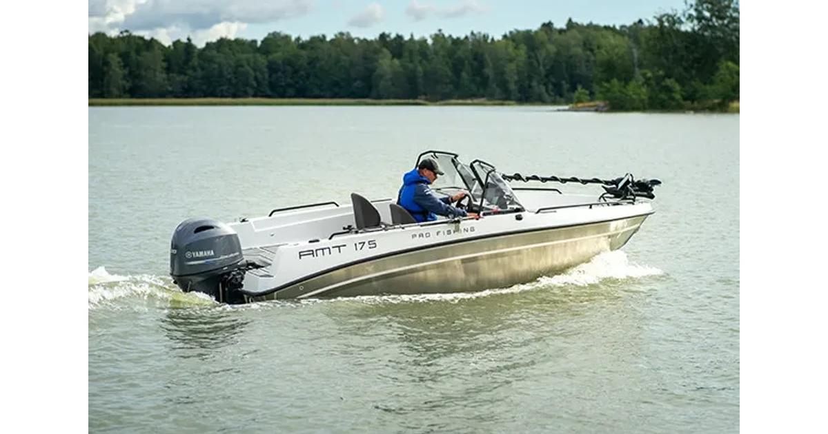 AMT 175 Pro Fishing Vene Yamahan F80LB Perämoottorilla - AMT175PRO2670L