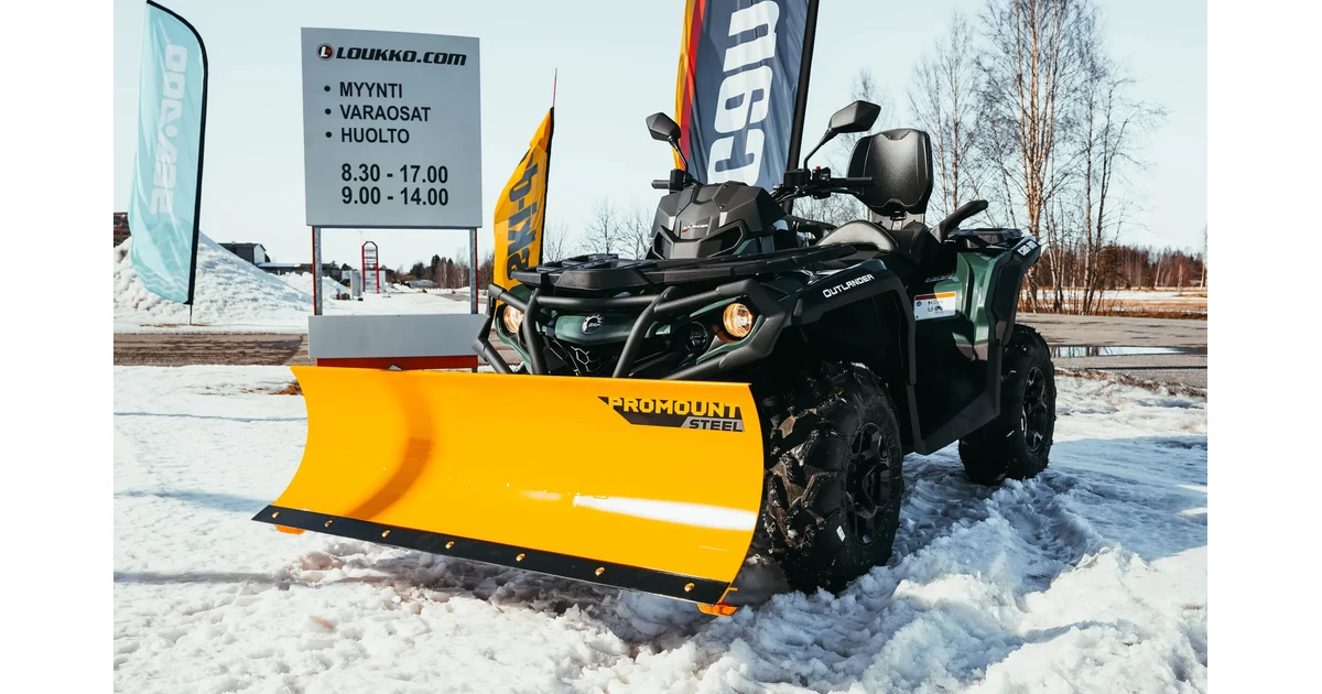 Can-Am 152cm pikakiinnitteinen lumilevysarja keltainen G2 - 715005317 ...