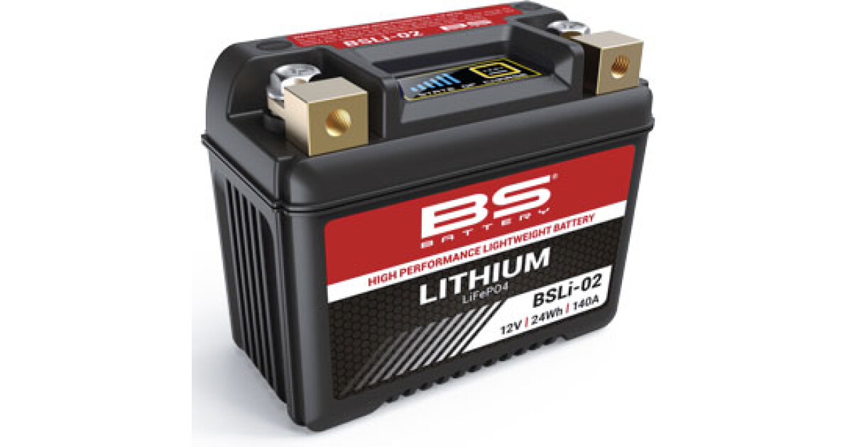 BS Battery BSLI-02 Lithiumakku - 140-360102