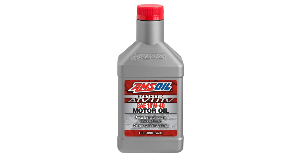 Amsoil 10W-40 Synthetic ATV/UTV Motor Oil 946ml - 55-662-001