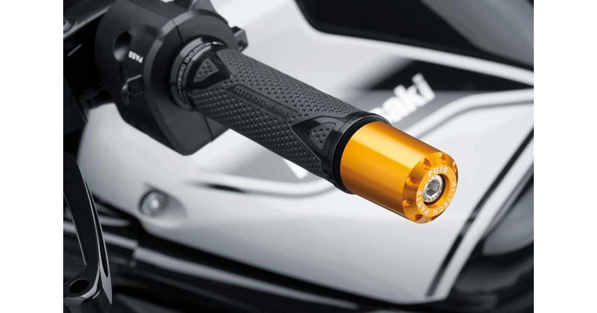 Puig Long Bar End Kymco Ak550 C/Red - 33-9537R