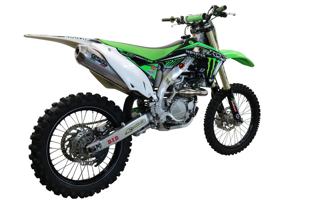 GPR Kawasaki Kx 450 F 2012-15 Mx competition full line Pentacross Inox - 31G-PNT-MX-3-IO