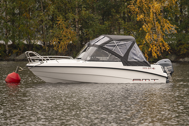 AMT 165 BR Vene Yamahan F60HETL Perämoottorilla - AMT165BR2660L