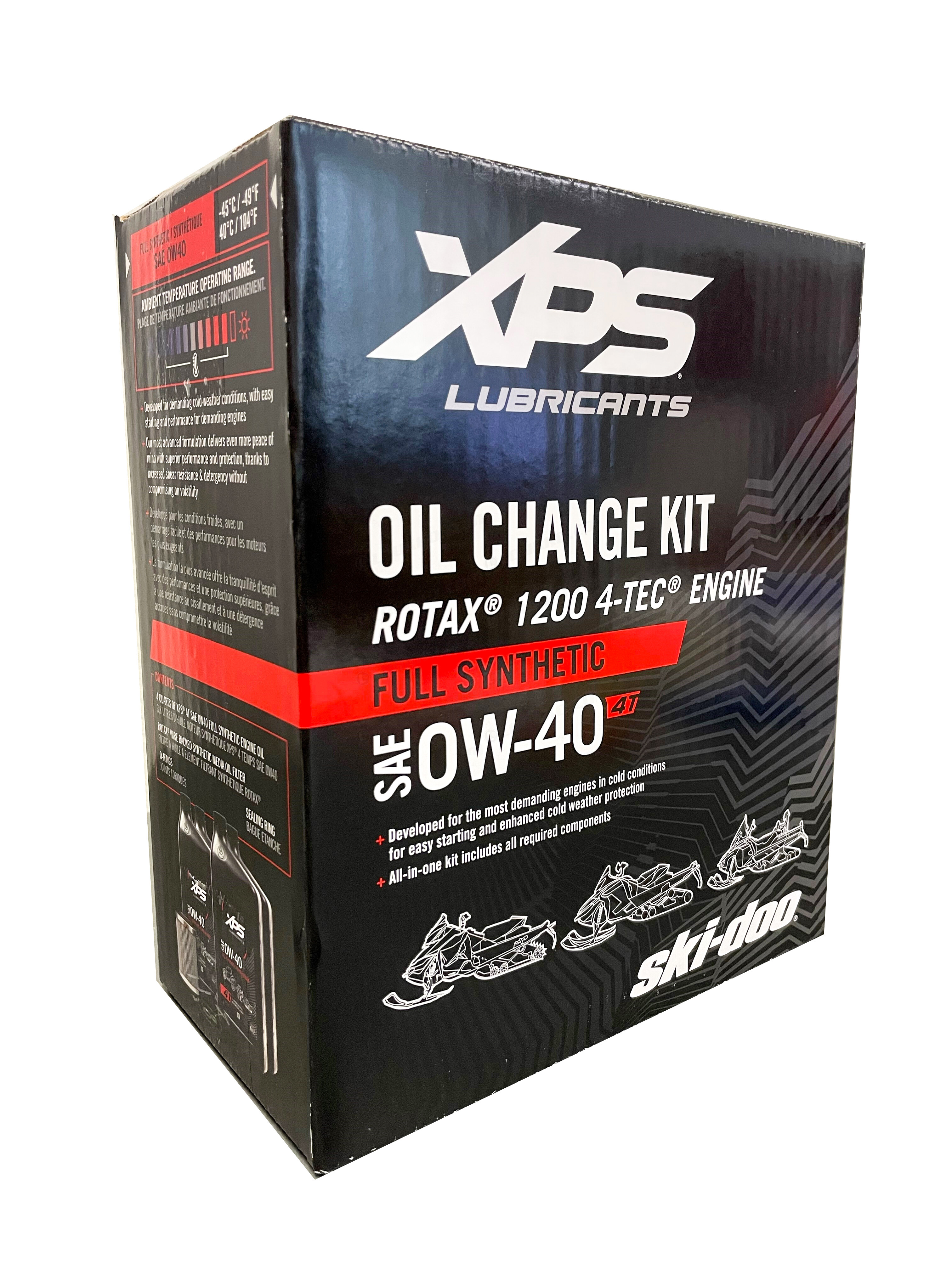 SKI DOO OIL CHANGE KIT 0W40 1200 EU 9779404