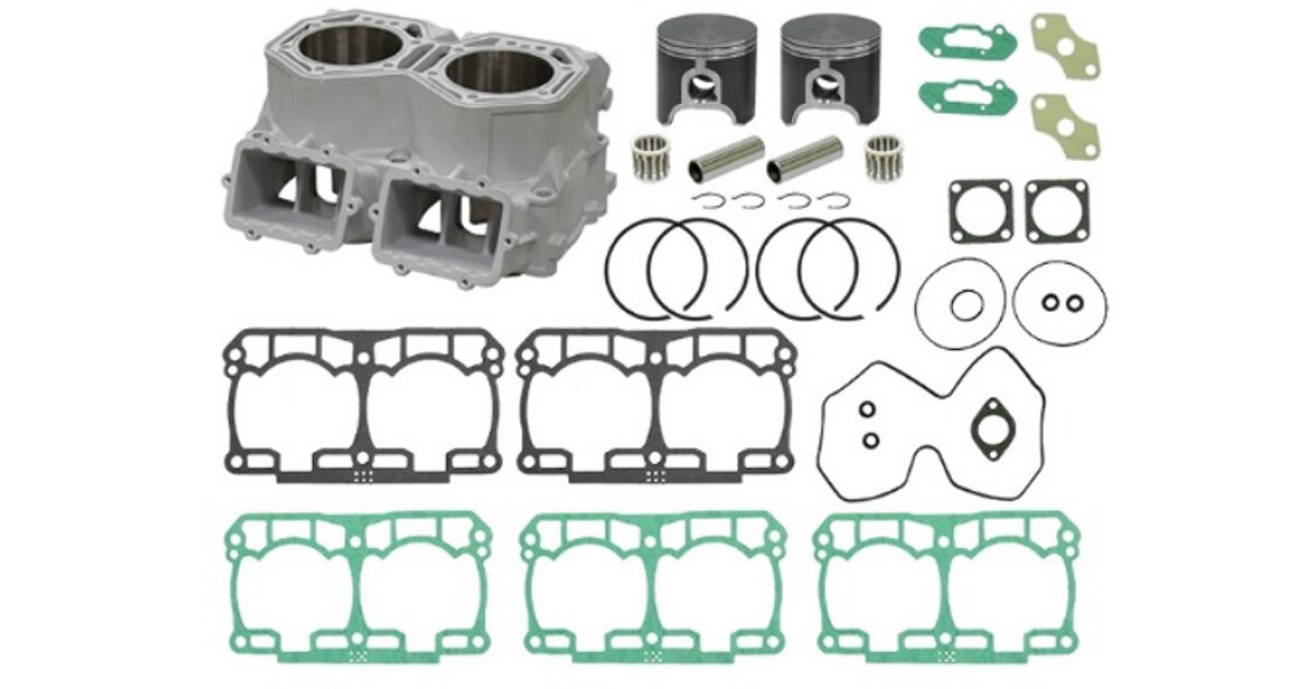 Sno-X Sylinterisarja Rotax 800cc Etec/Ptek (Dual piston rings) - 89 ...