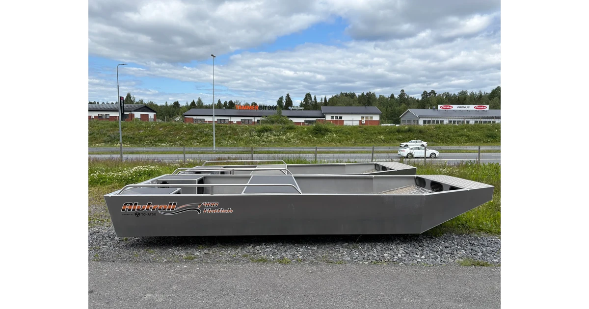Alutroll 400 Flatfish F4 -VENE - ALUTROLL FLATFISH